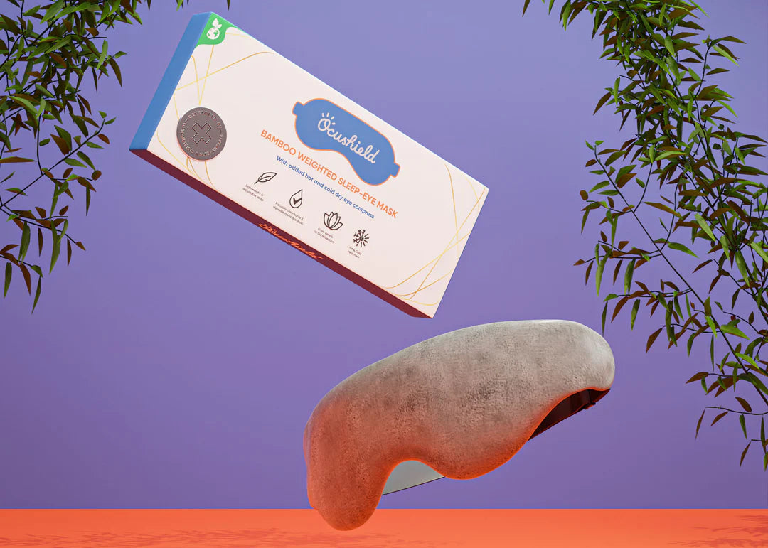 Bamboo Weighted Sleep Eye Mask – Ocushield Philippines